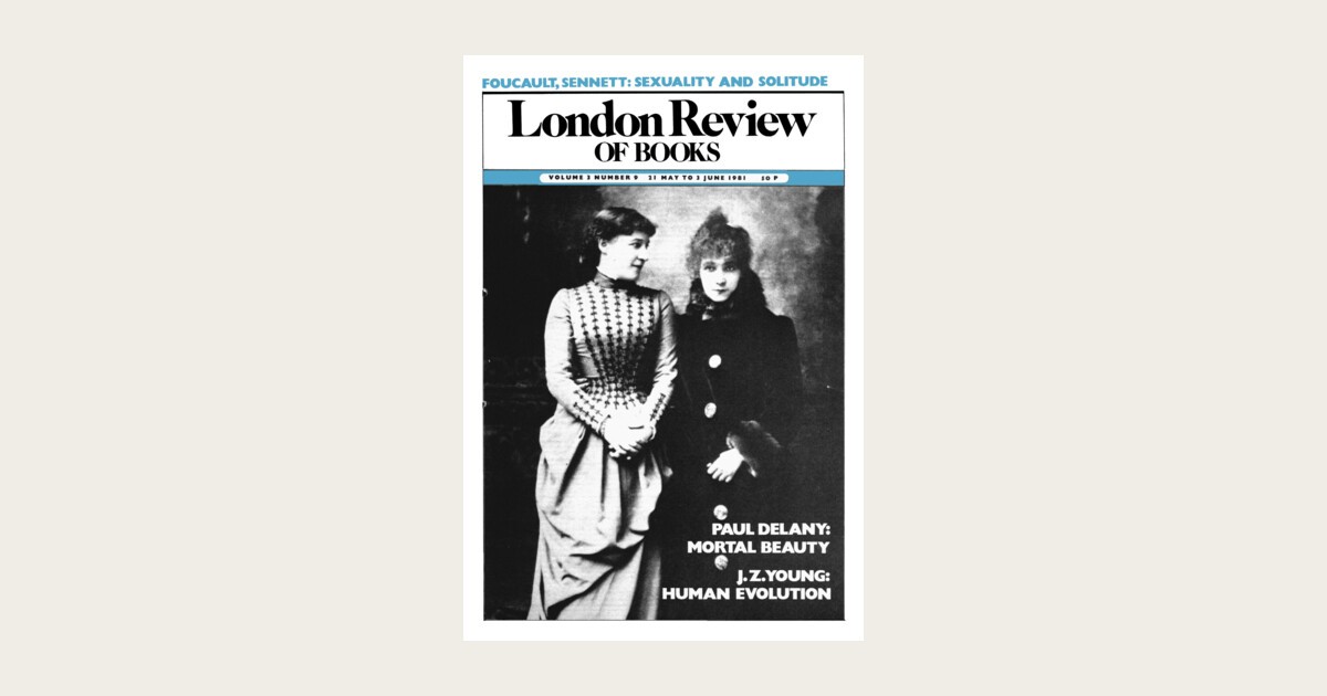 Robert Wohl · World’s End · LRB 21 May 1981